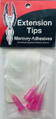 Mercury Adhesives Pink 20 Gauge Extension Tips (4) | eBay