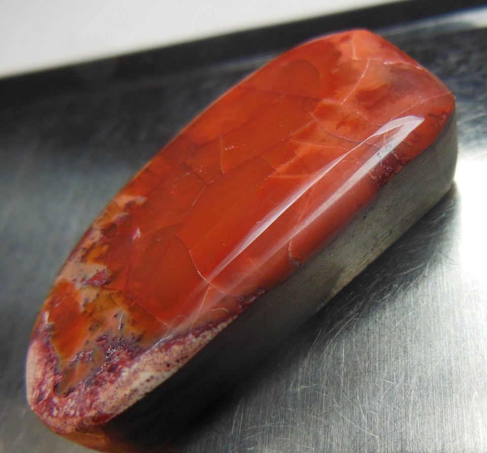 Mexican Fire Opal Cantera Natural Matrix 1pc 36.70ct Earth-Mined ...
