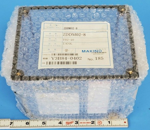NEW MAKINO ZDDM02-8 SPINDLE BEARING ATC OIL LUB RESERVIOR TANK T02-10 ...