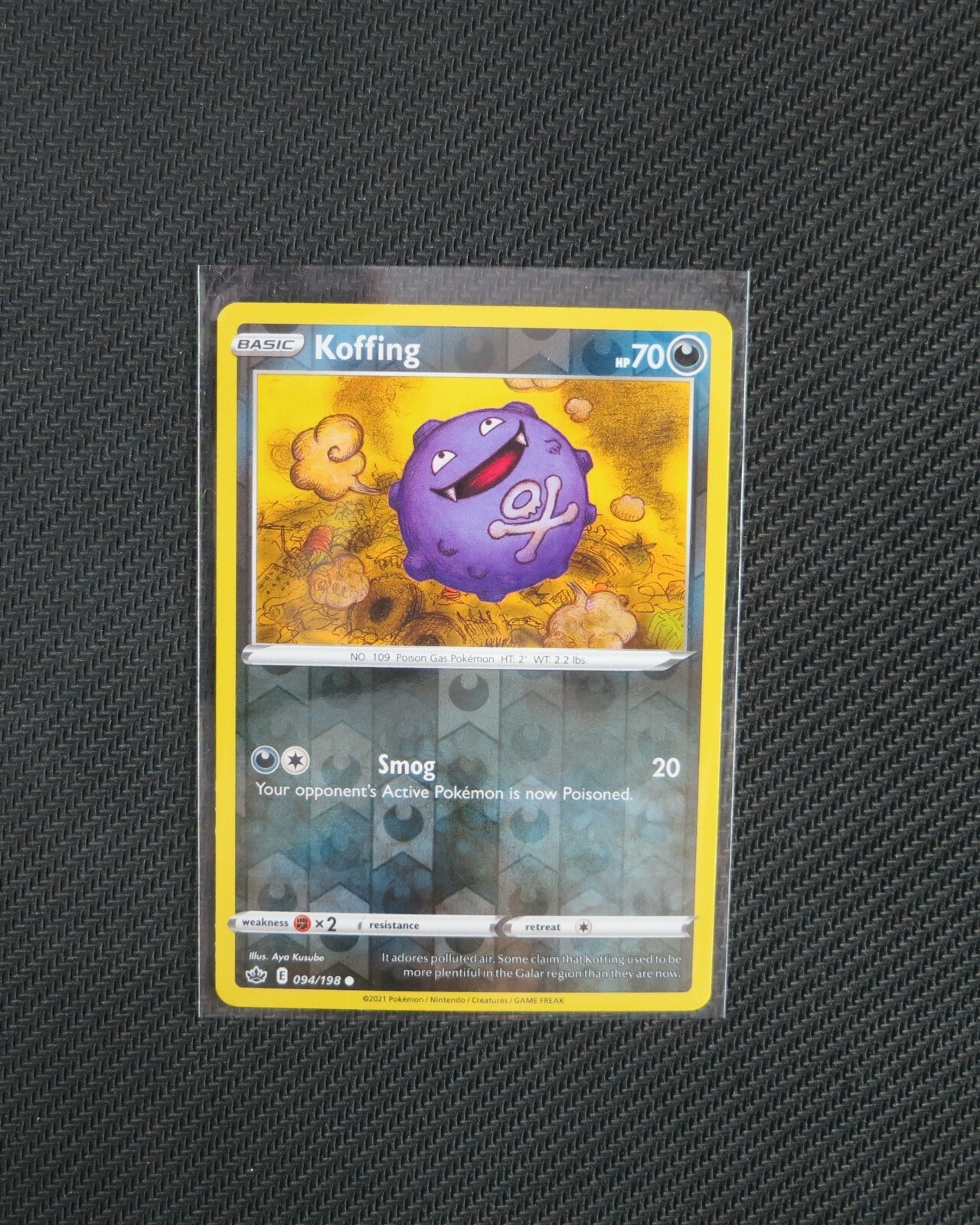 Koffing 094/198 REVERSE HOLO Chilling Reign Pokemon TCG Card NM | eBay
