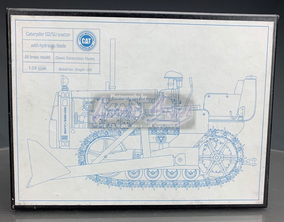 1/24 Brass CCM Caterpillar D2 Track-Type Tractor Model 85/300 G0037 LZ ...