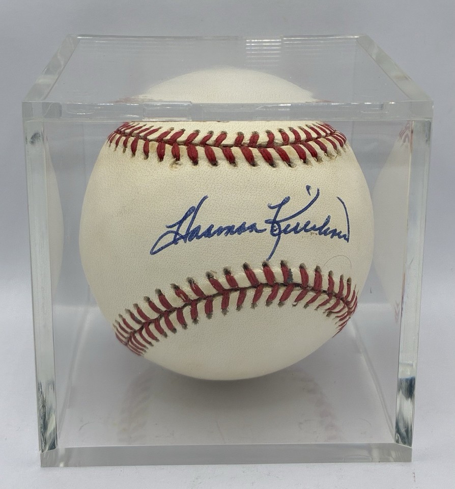 Harmon Killebrew HOF Signed Baseball No COA Official Rawlings Bobby ...