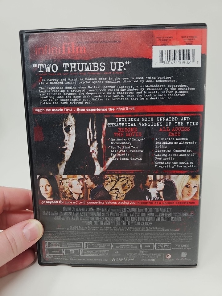 NUMBER 23: DVD-INFINIFILM | eBay