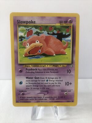 Slowpoke - 73/111 Neo Genesis - Vintage WotC Pokémon Card - NM/LP | eBay