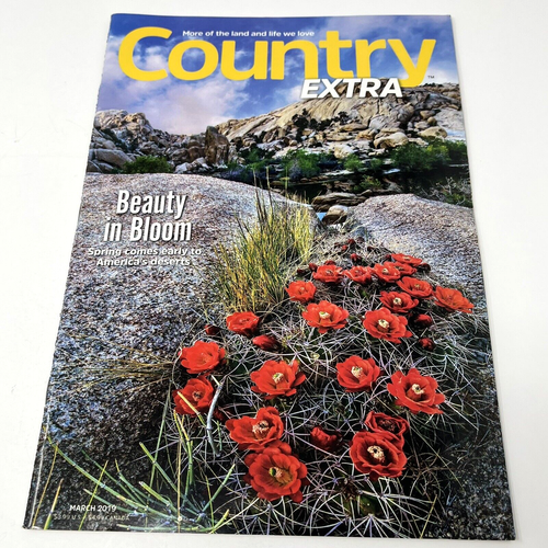 2019 Country Extra Magazine America's Deserts Blooming Wildflowers ...