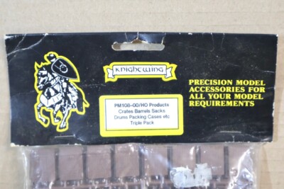 KNIGHTWING PM108 HO OO GAUGE WOOD WAGON LOADS MODEL RAILWAY LAYOUT KIT ...