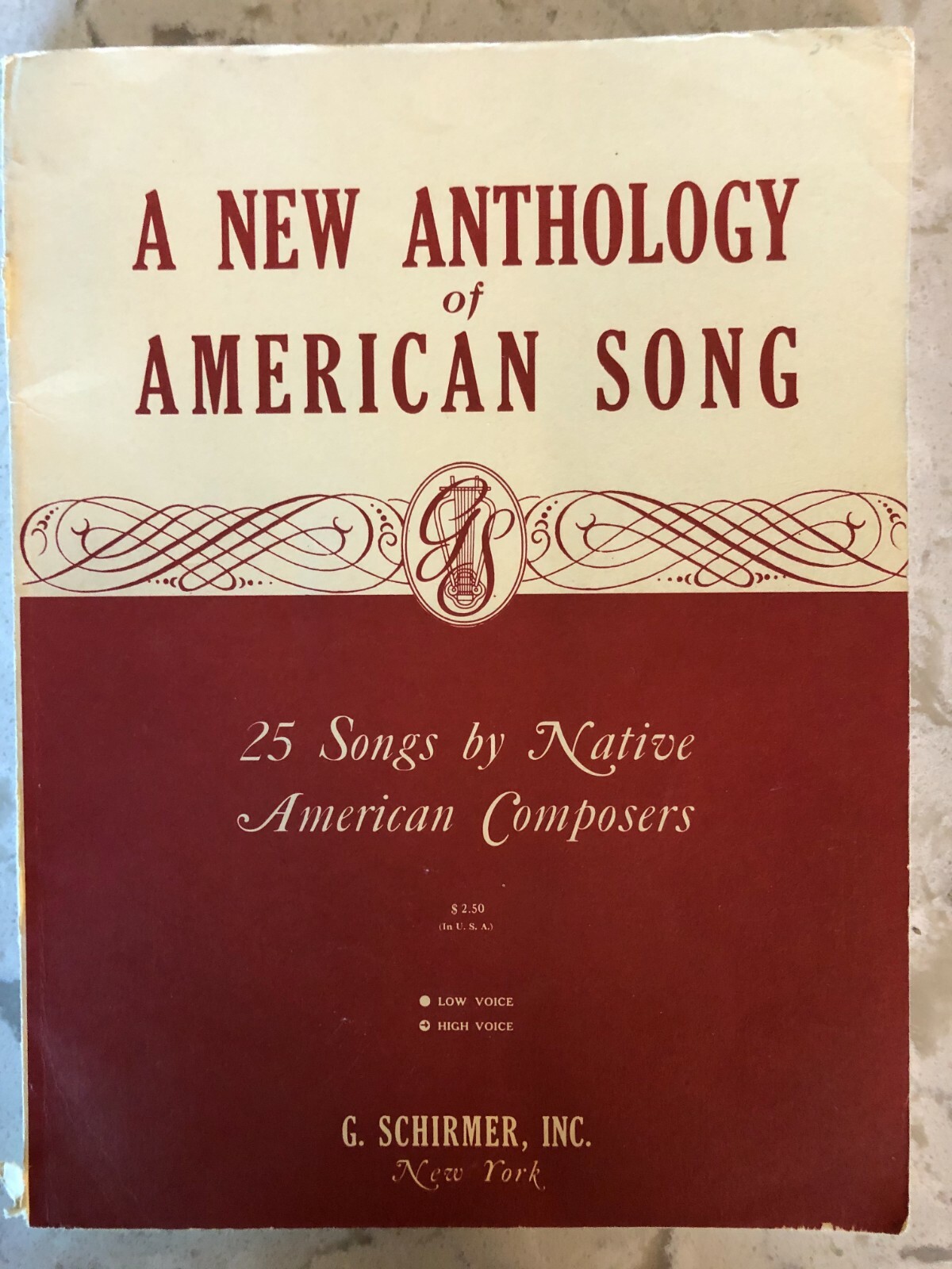 Songbook A New Anthology of American Song: 25 Native American Composers ...