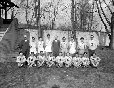 1917 Georgetown Track Team DC Old Vintage Photo Picture 8.5" x 11 ...