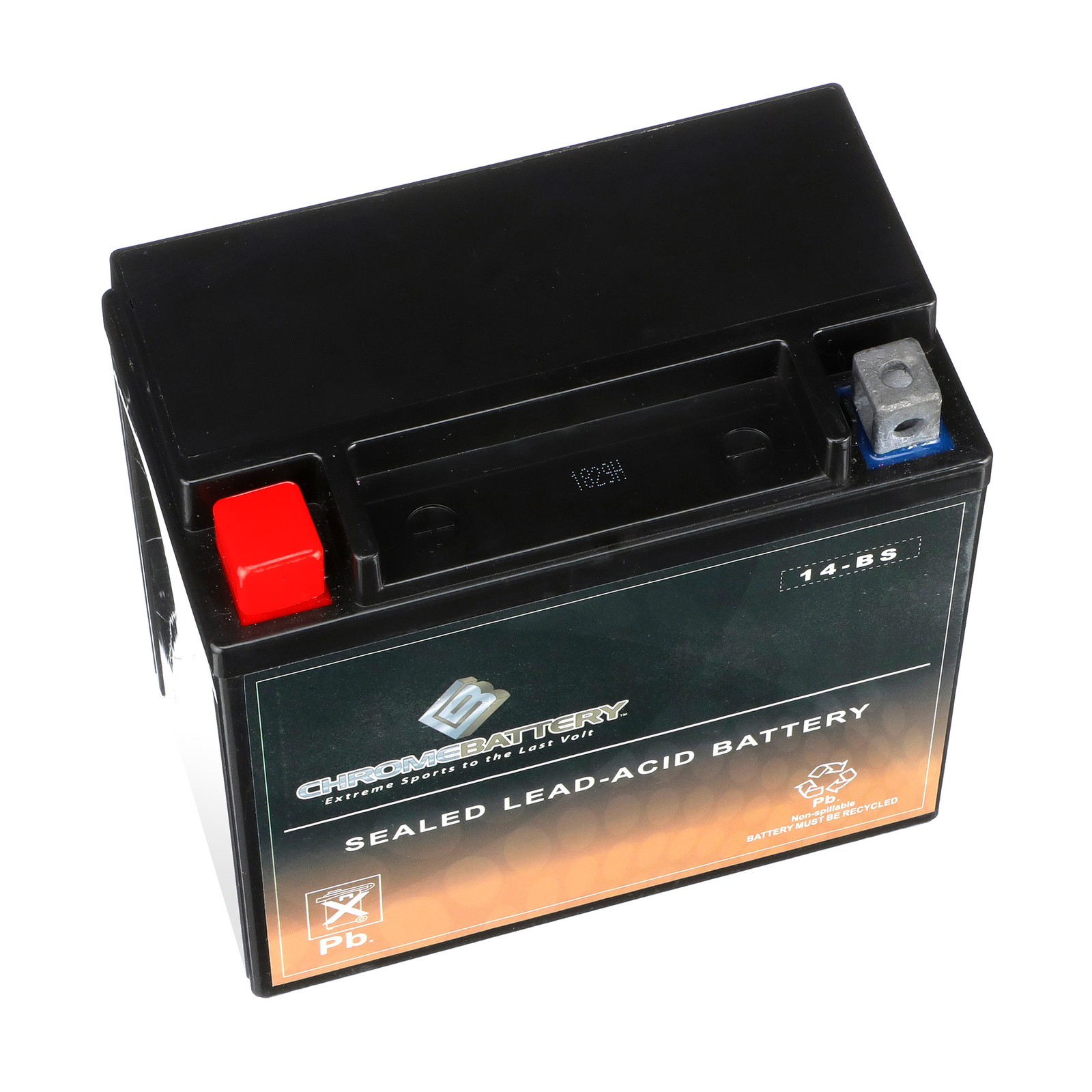 Rechargeable YTX14-BS High Performance Power Sports Battery Replaces ...
