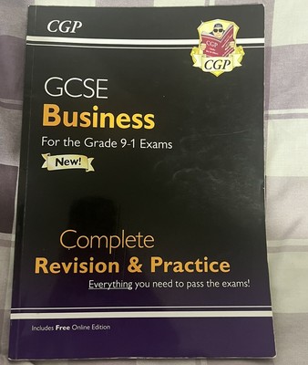 CGP GCSE Business Complete Revision & Practice 9-1 Exams | eBay