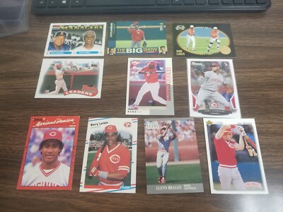 CINCINNATI REDS 1990-2012 TOPPS/BOWMAN CARDS LARKIN, O'NEIL, DAVIS (40 ...