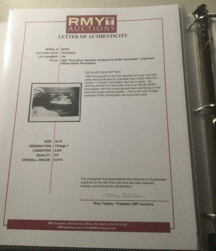 1969 "First Moon Samples Analyzed by NASA Scientists” Official NASA ...