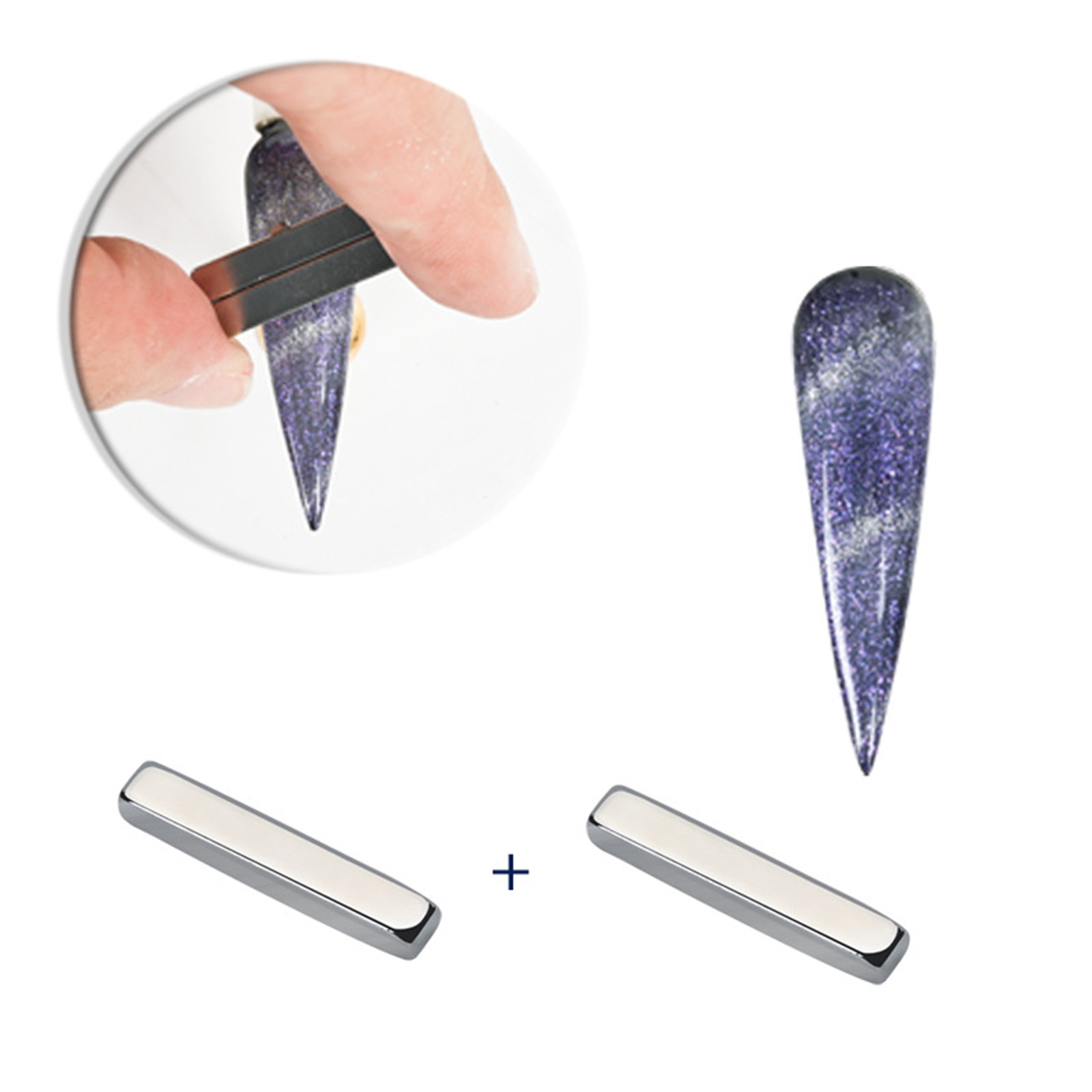 Nail Art Magnet for Unique Designs Magnetic Tool Creating Cat-eye Nails ...