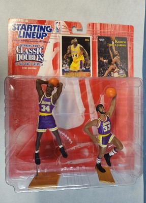 1997 Starting Lineup SLU Classic Doubles Shaq O'neal Kareem Abdul ...