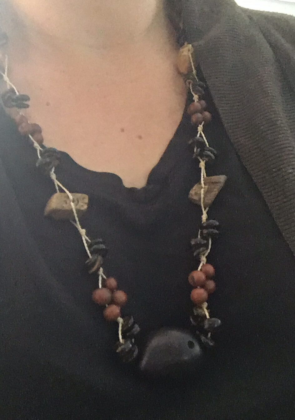 Amazônia Rainforest Seeds Necklace - Gem