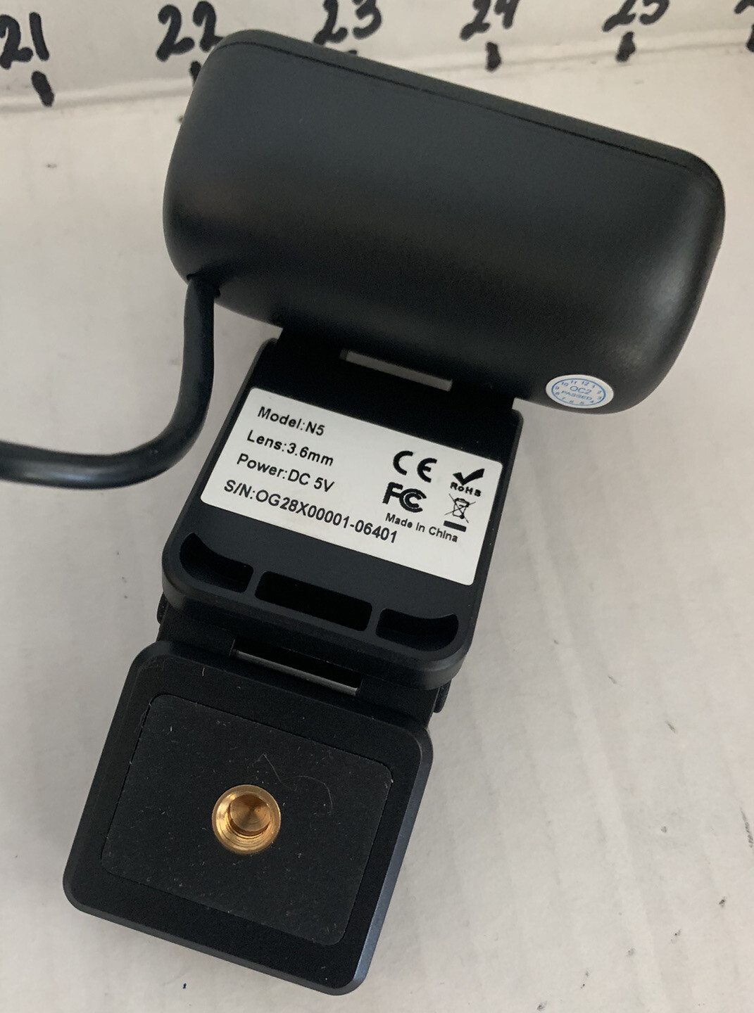 N5 Webcam with Built-In Microphone and Tripod | eBay