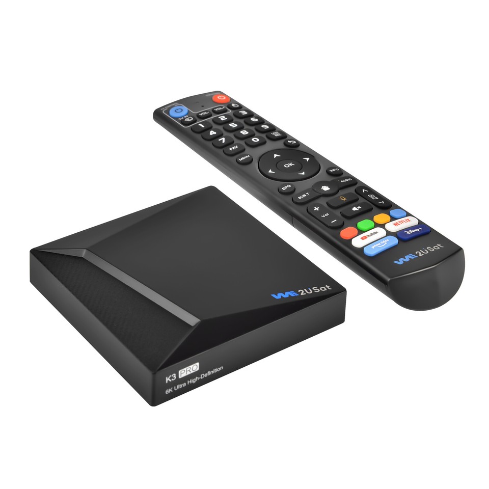NEW 2025 2USAT K3 PRO 6K Ultra HD Super Clear Android Smart TV Box ...