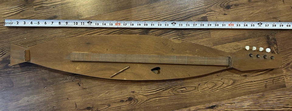 Vtg Antique Appalachian 4 String Dulcimer Folk Instrument - 36" | eBay