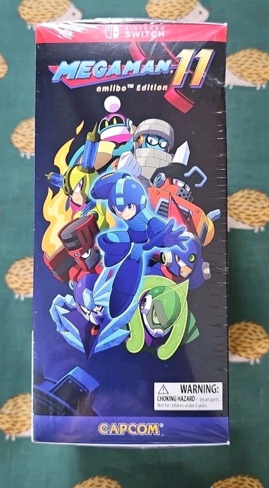 New Sealed Mega Man 11 Amiibo Edition Nintendo Switch Gamestop ...