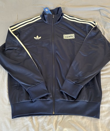 Oasis Adidas Track Jacket Firebird Blue - East Rutherford NJ NY ...