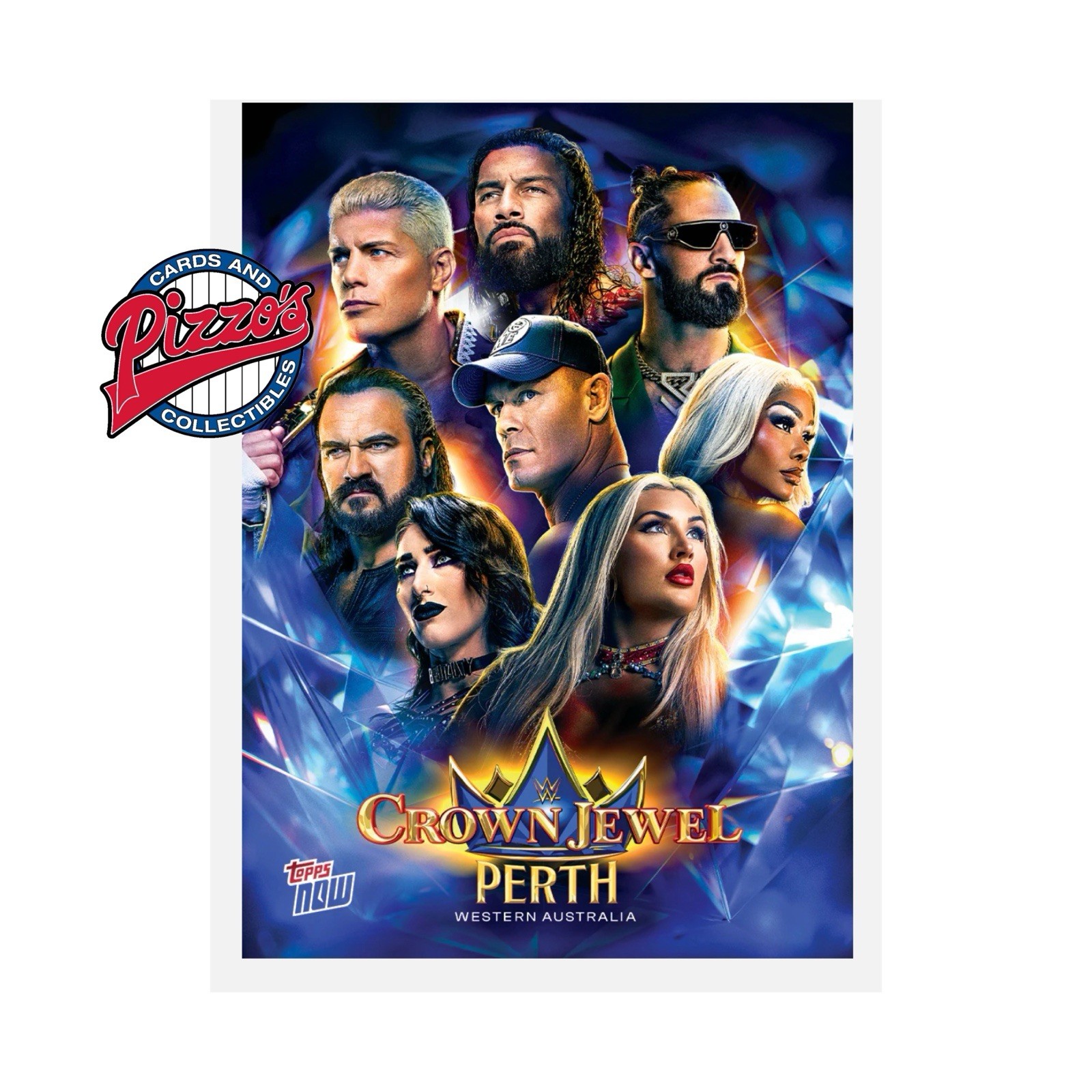 Crown Jewel Perth Poster - 2025 WWE Topps NOW Card CRJP Presale | eBay