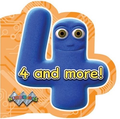 4 and More! (Numberjacks) Board book Book The Fast Free Shipping | eBay