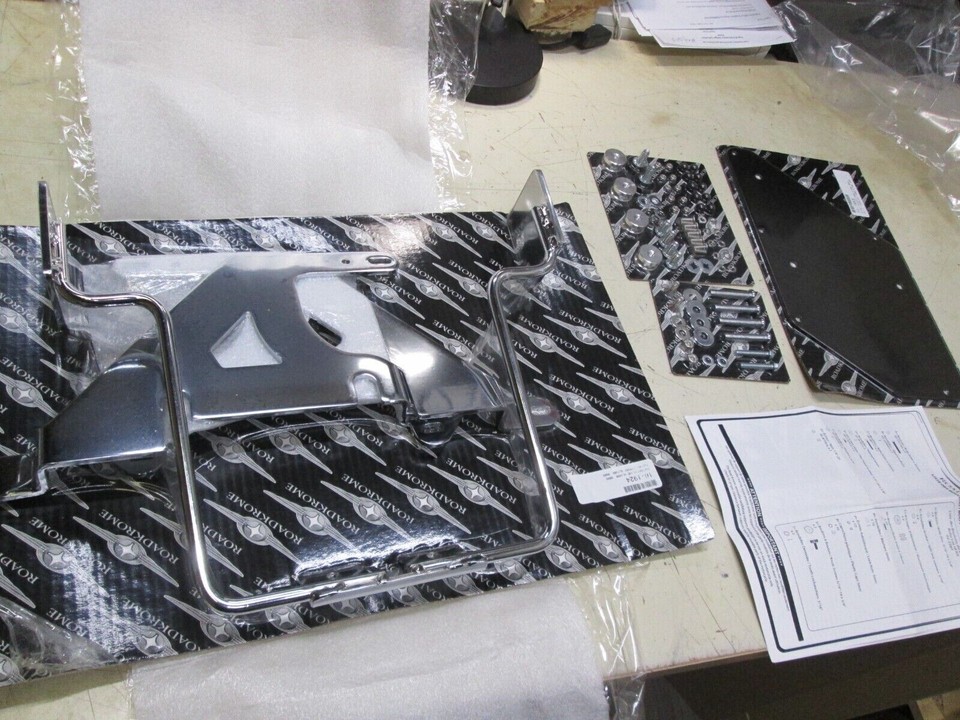 ROADKROME HARD SHELL SADDLEBAG SET - STURGIS SLANT 24x13x10" / VL1500 ...