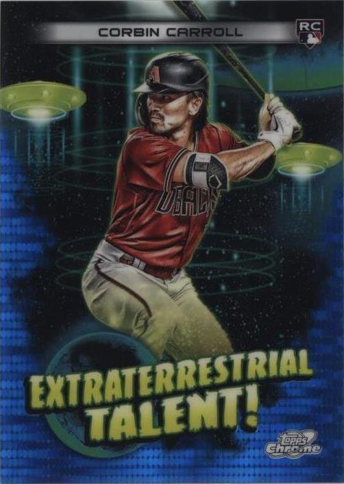 2023 Topps Cosmic Chrome - Extraterrestrial Talent Corbin Carroll #ET-7 ...