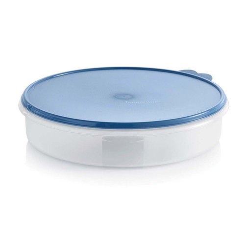 TUPPERWARE Pie Keeper Taker 12 " Round Container - Blue- Seal-NIP | eBay