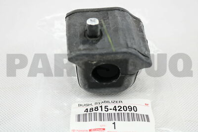 4881542090 Genuine Toyota BUSH, FRONT STABILIZER BAR, LH 48815-42090 | eBay
