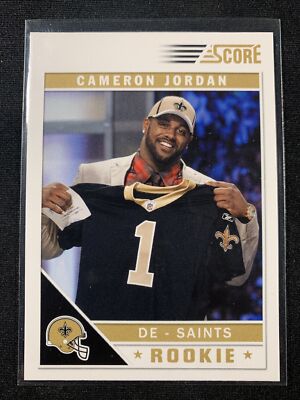 Cameron Jordan 2011 Score Rookie Card #317 ~ QTY Available | eBay