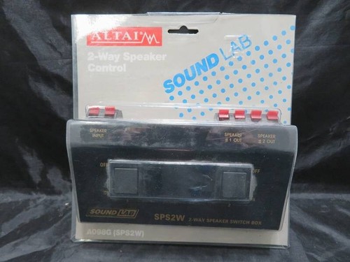 Sound Lab SPS2W 2-Way Speaker Switch Box Sealed in Plastic Packaging | eBay