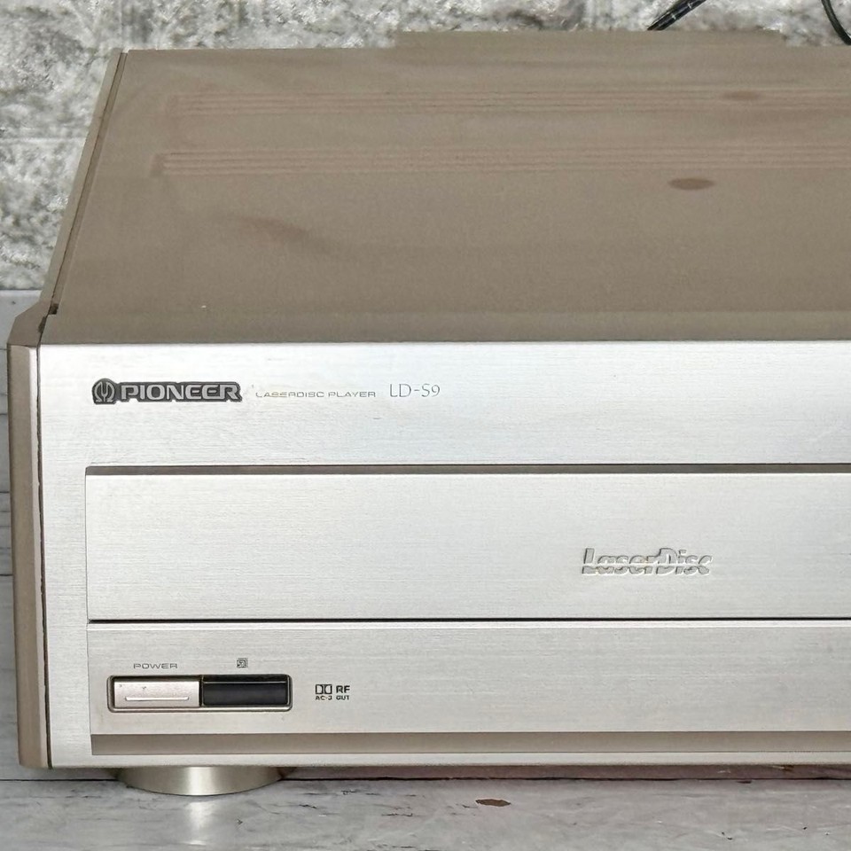 Pioneer LD-S9 NTSC Reference Laserdisc player AC3 Dual sided play ...