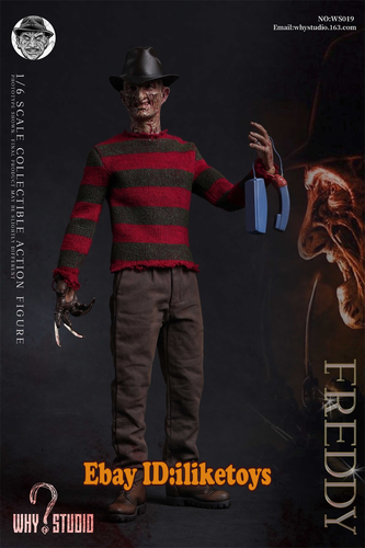 WHY Studio Jason And Freddy 2PCS Set Freddy Vs.Jason 1/6 Scale Action ...