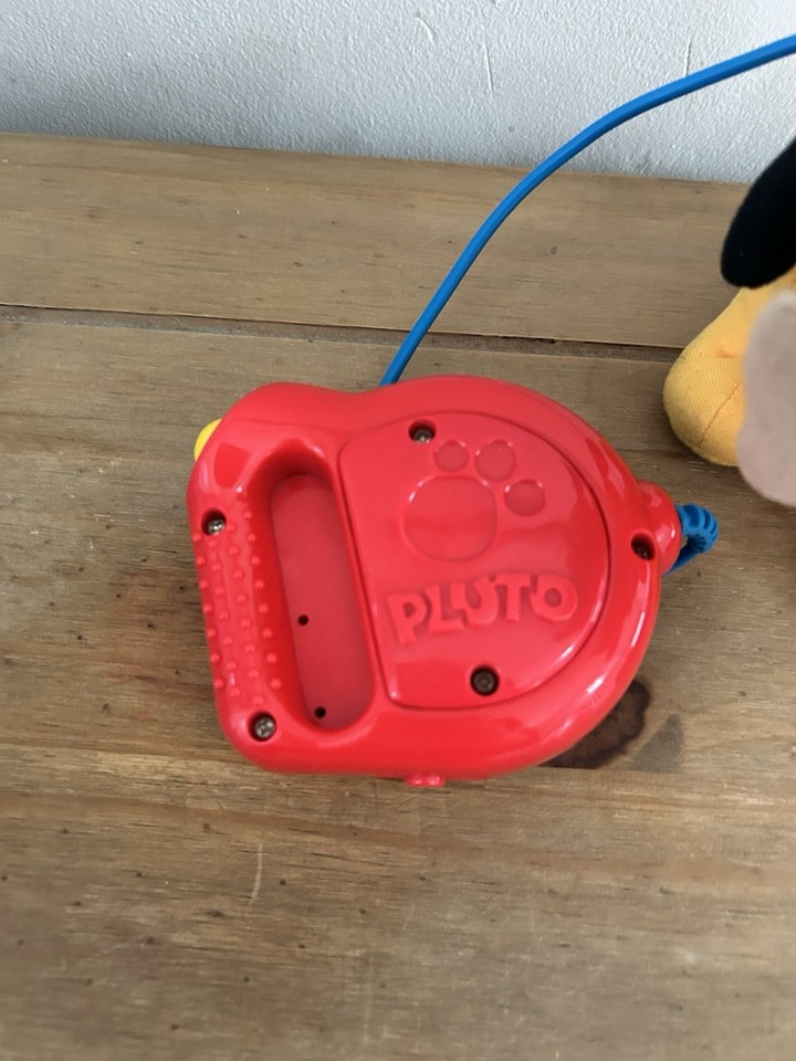 Disney Mattel 2000 Walk n Wag Baby Pluto with Remote Lead Interactive ...
