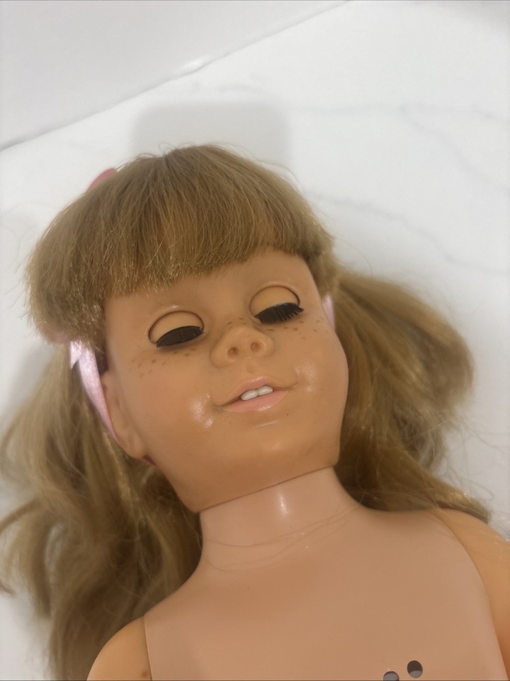 Chatty Cathy 19” Blonde Hair Pink Dress Doll | eBay