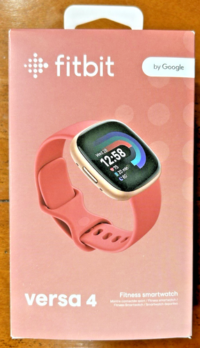 Fitbit Versa Fitness Smartwatch - Rose-Gold | eBay