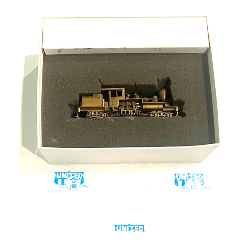 Pacific Fast Mail United Brass Geared Locomotive 2-Truck Shay Class "B ...