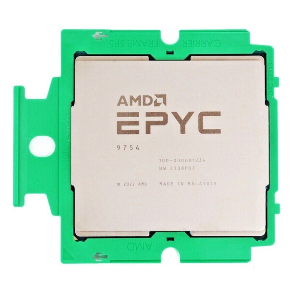 AMD EPYC 9754 Server Processor (3.1 GHz, 128 Cores, Socket SP5) Tray ...