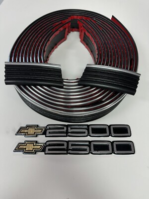 88-98 OBS Chevrolet Silverado Side Molding PreCut Extended Cab w/2pc ...