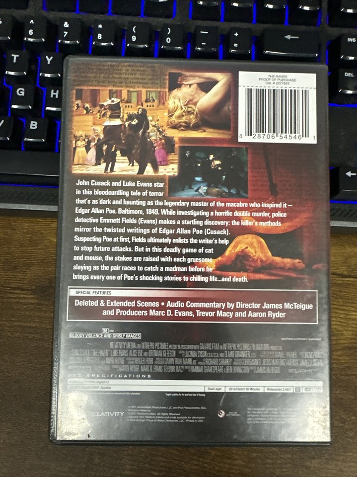 The Raven (DVD) John Cusack | eBay