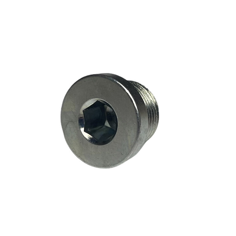 M20X1.5 Metric Port Plug Zinc Plated Steel Allen Socket Key Fitting ...