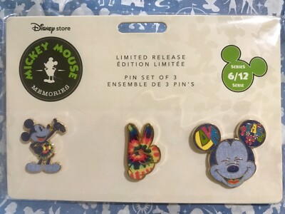2018 Disney Mickey Mouse Memories June Pin Set - Limited Edition *NIB ...