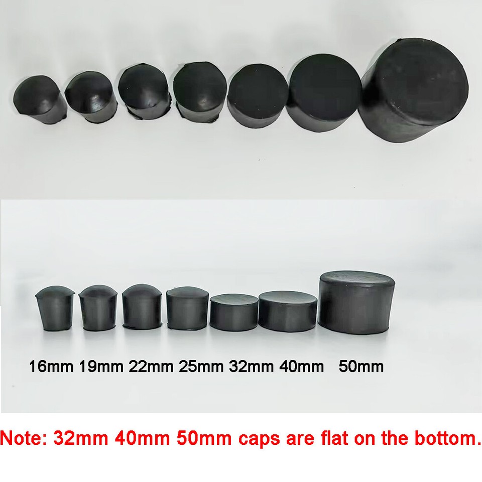 8xRubber Chair Ferrule Anti Scratch Furniture Feet Leg Floor Protector ...