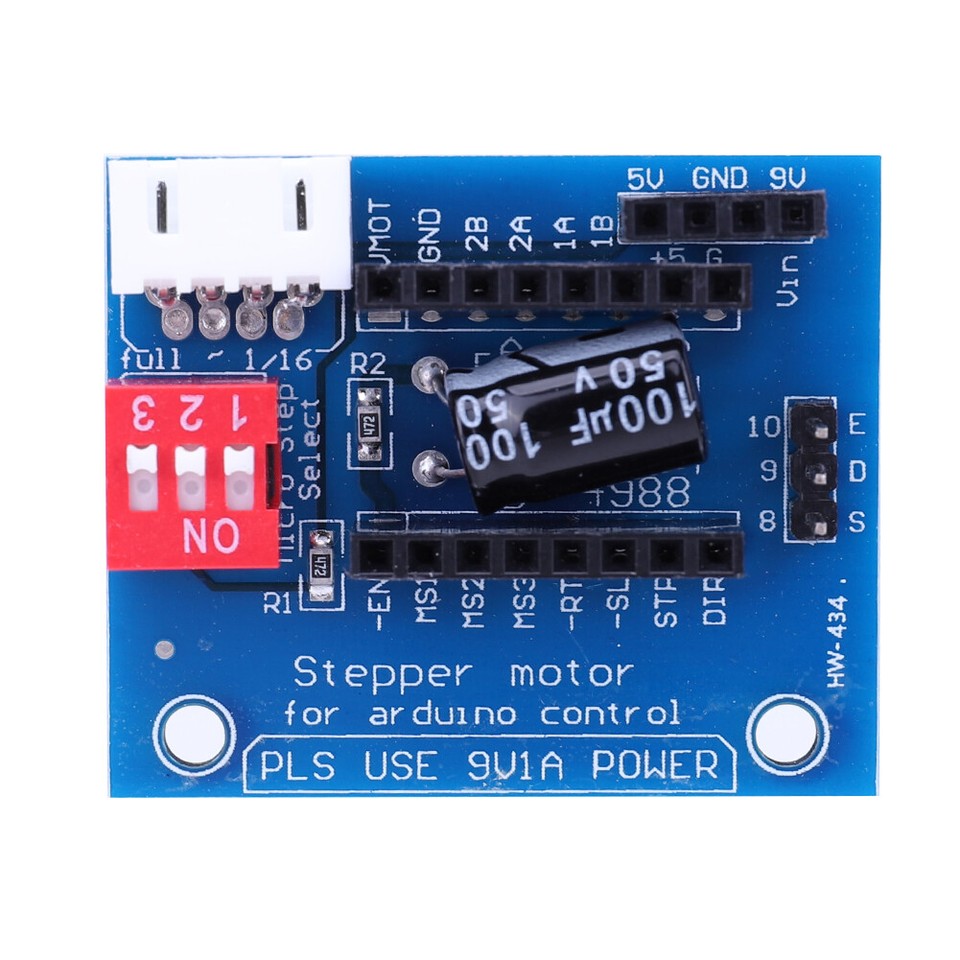 DRV8825 Stepper Motor Driver Control Extension Board Convenient Useful ...