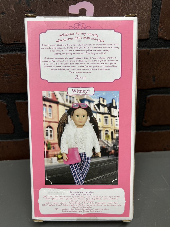 Lori Dolls Witney By Our Generation Mini 6" Doll By Battat New In Box ...
