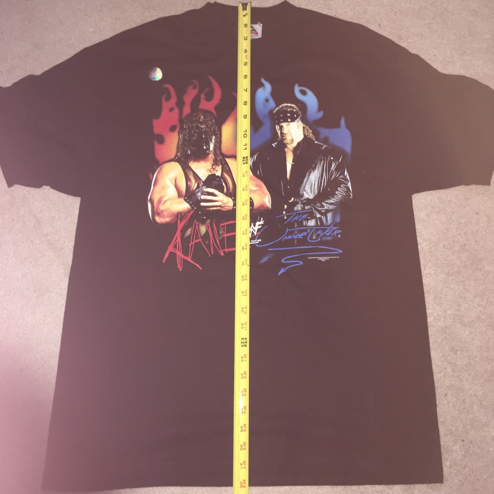 VTG New WWF Brothers of Destruction Shirt XL WWE Kane Undertaker ...