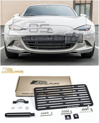 EOS For 16-Up Mazda MX-5 Miata ND | Full Sized Tow Hook License Plate ...