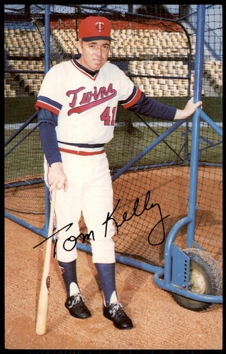 1984 Postcard BRF Tom Kelly Minnesota Twins #NNO | eBay