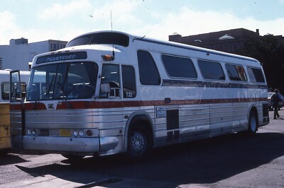 Original Bus Slide Charter Unmarked Red Stripe #732 San Francisco GMC ...